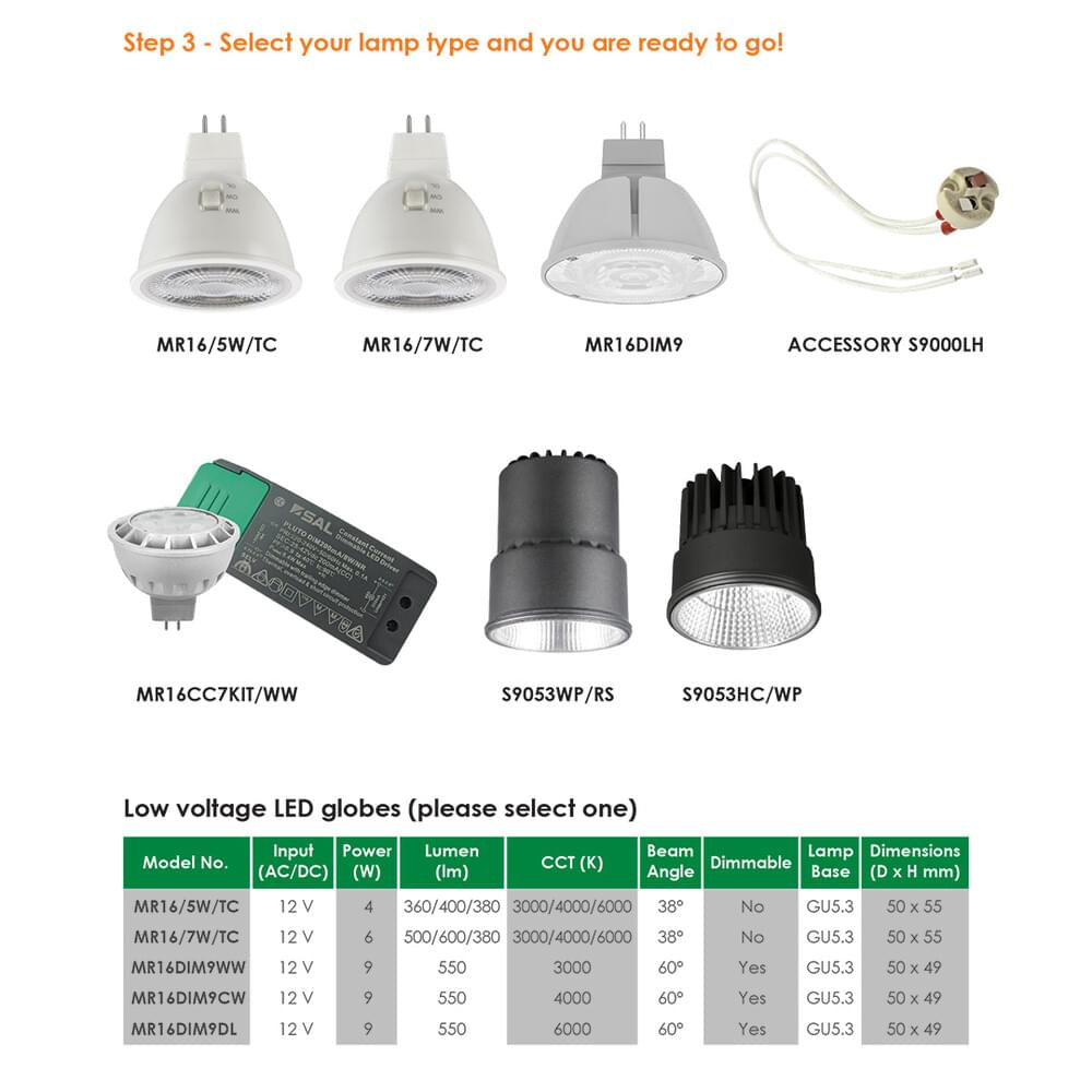 LED DOWNLIGHT KITS - SAL