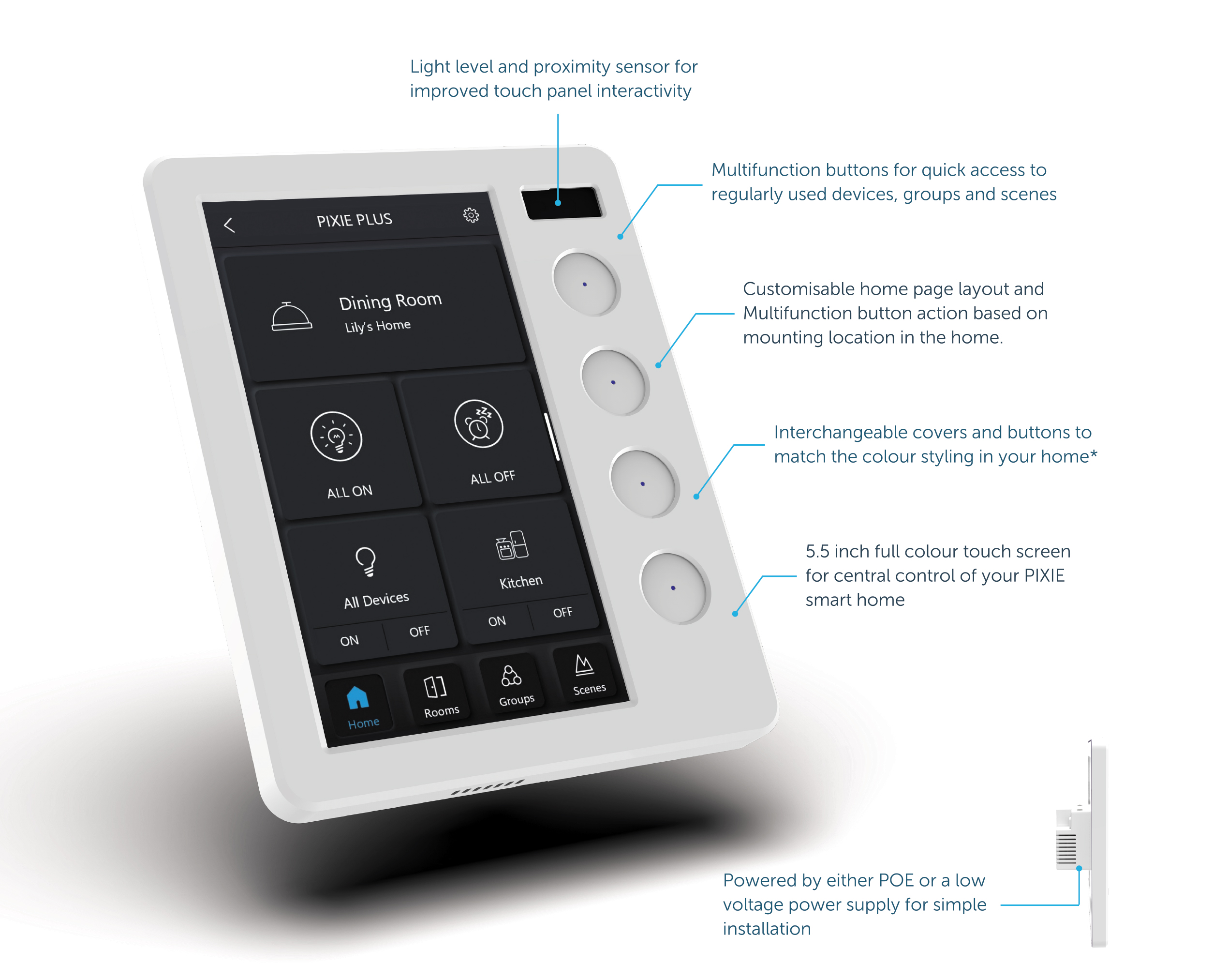 PIXIE TOUCH PANEL - SAL